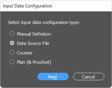 Linking a Document to a Data Source